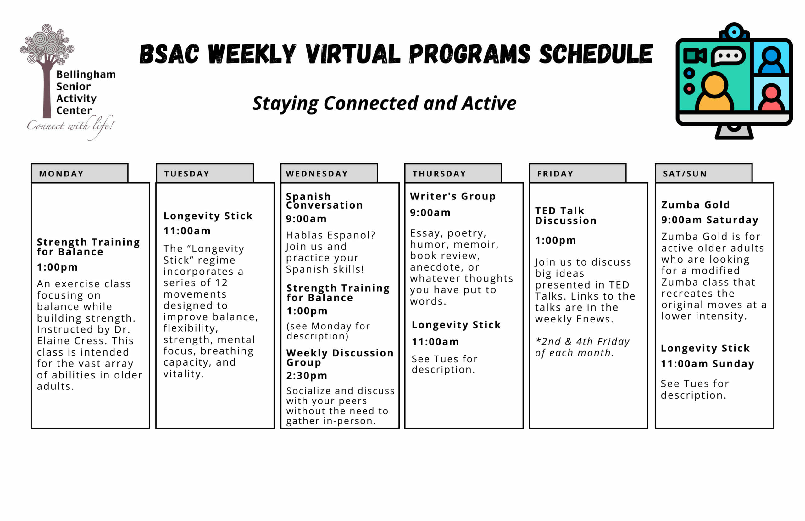 Virtual Programs - Whatcom Council on Aging